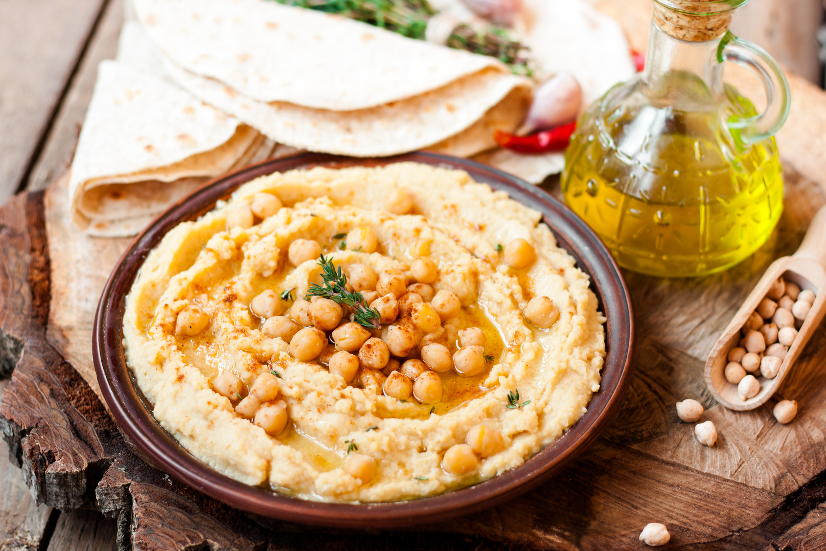 Hummus, Safsoof, Awamee; Arabian Appetizer, Salad and Desert - Peace ...